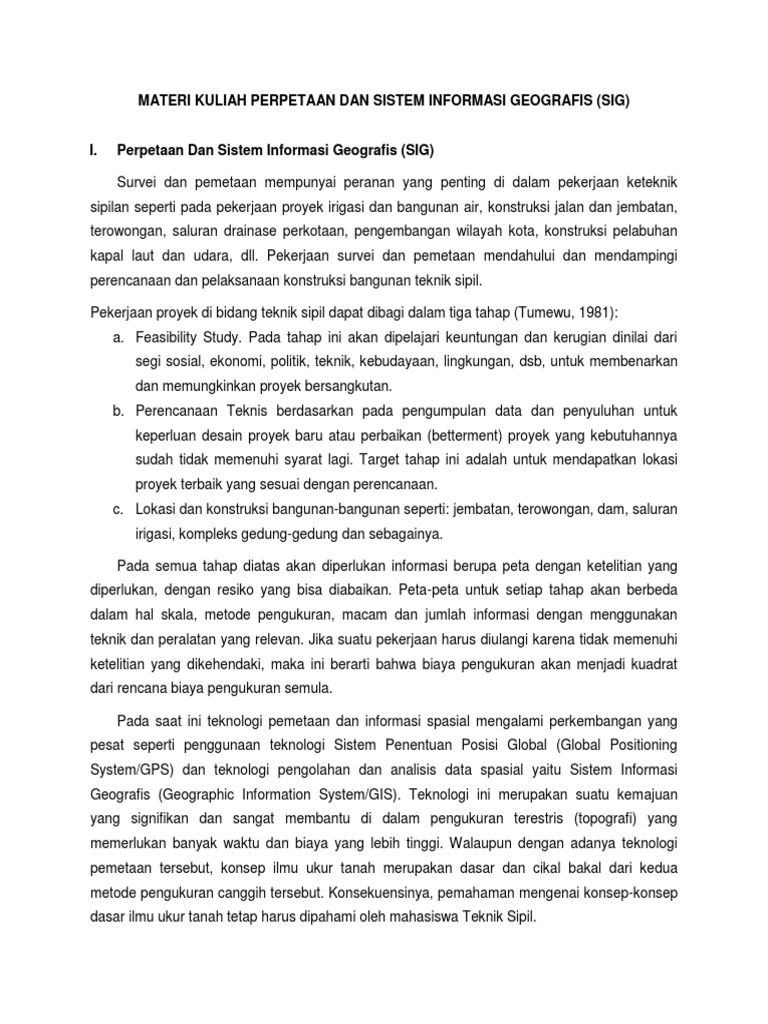 Resection dan Intersection dalam Pemetaan | PDF