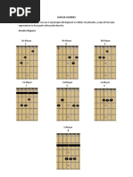 Acordes Tiple PDF | PDF | Artes del Lenguaje y Comunicación