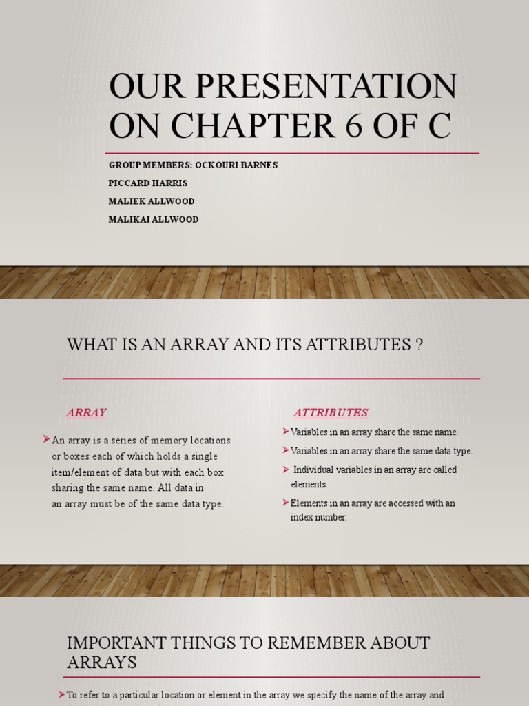 An Array of Insights: Exploring One-Dimensional Arrays, Their ...