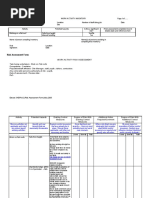 Risk Assessment For Plaster Works | PDF | Prevention | Safety