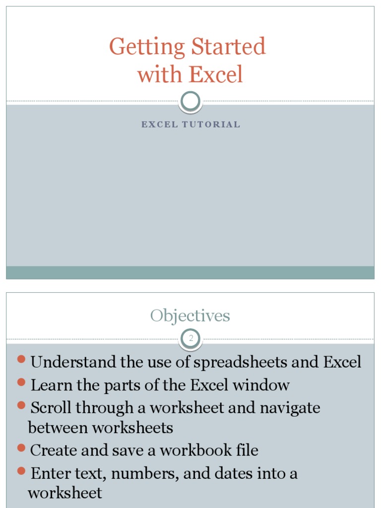 Intro To Excel | PDF | Microsoft Excel | Spreadsheet