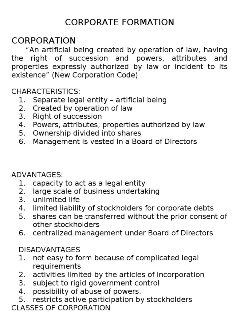 Corporate - Formation 3T 2010-11 | PDF | Capital Surplus | Corporations
