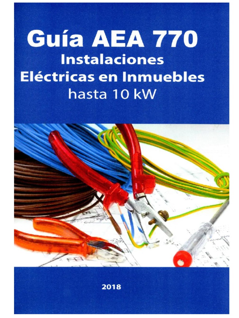 Guia Aea 770 Instalaciones Electricas en Inmuebles 2018 | PDF