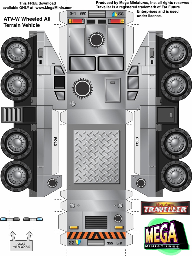 Traveller ATV-W Vehicle Handbook | PDF