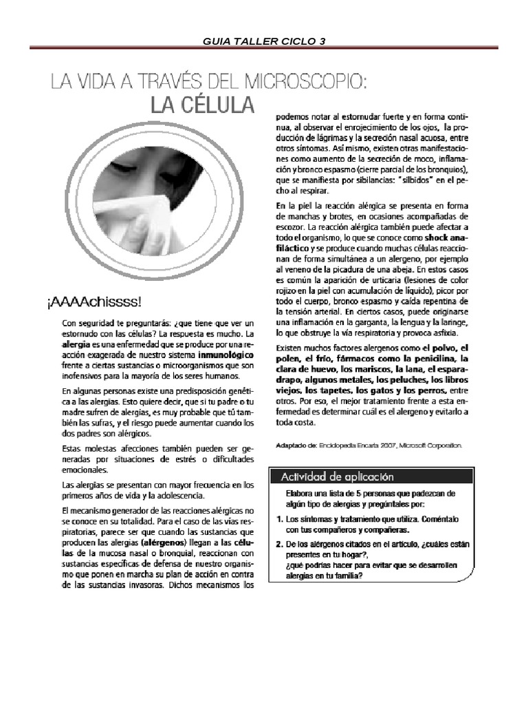 Historia y postulados de la teoría celular | PDF | Microscopio ...