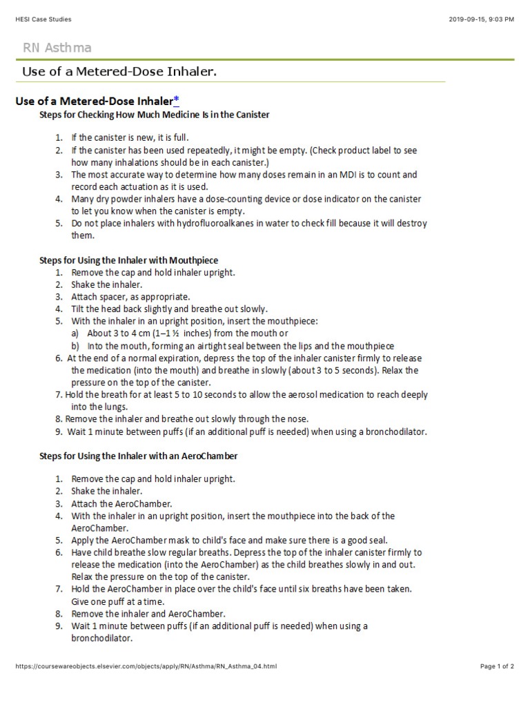 HESI Case Studies | PDF