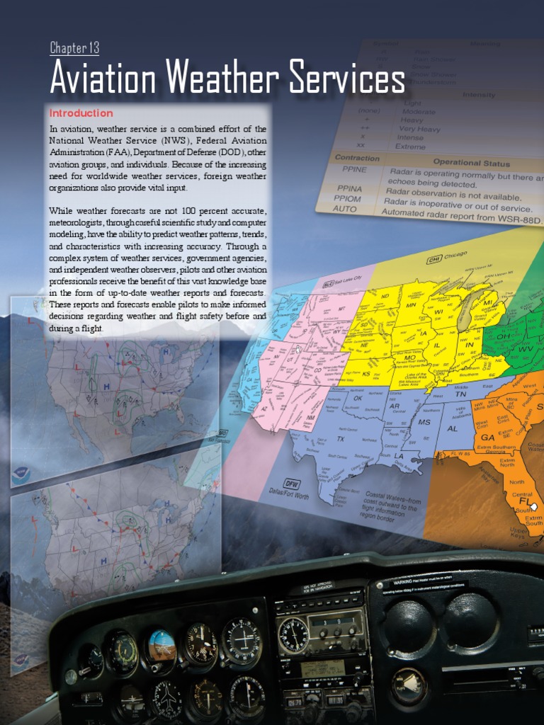 Aviation Weather Services | PDF | Radar | Weather Forecasting