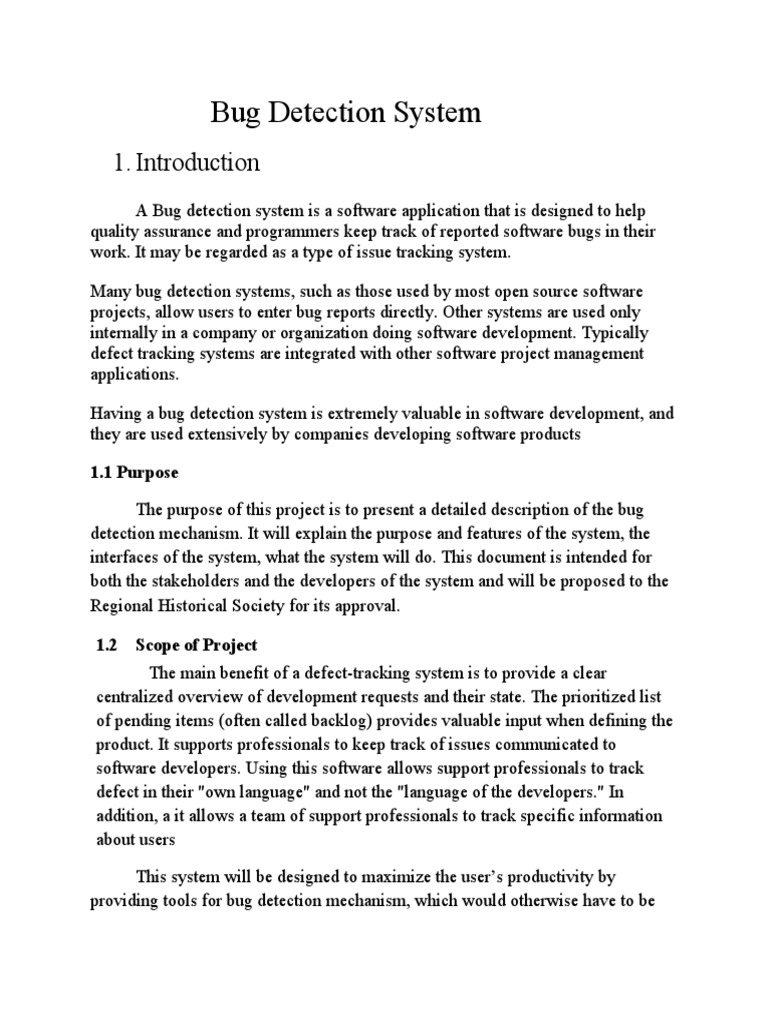 Bug Tracking System | PDF | Software Bug | Software