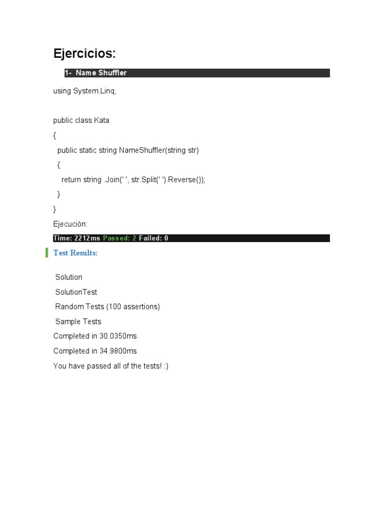 Ejercicios | PDF | Theoretical Computer Science | Computer Programming