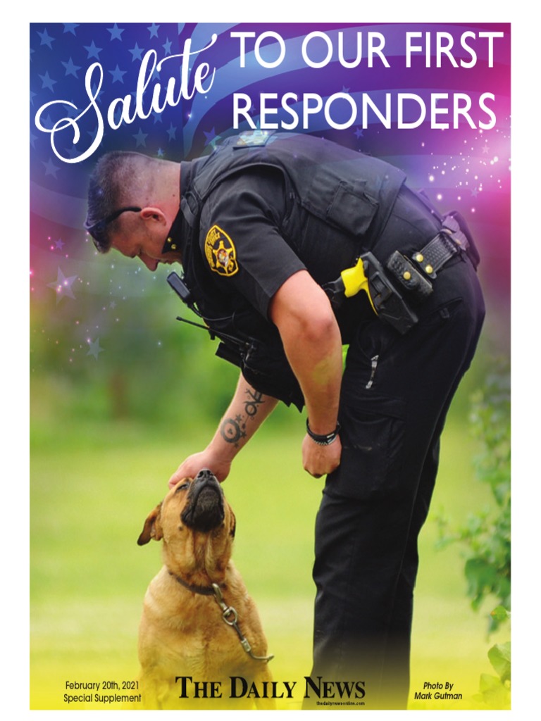 A Salute To First Responders (2021) | PDF | Emergency Management ...