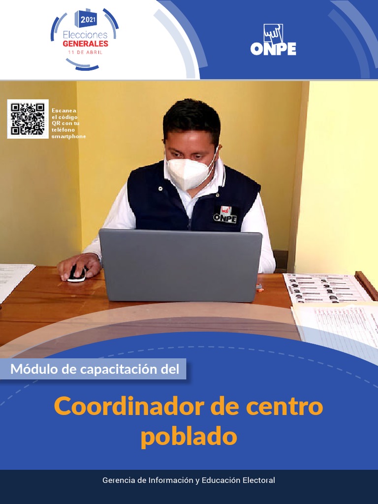 Modulo Capacitacion Coordinador CPP EG 2021 | PDF | Business | Elecciones
