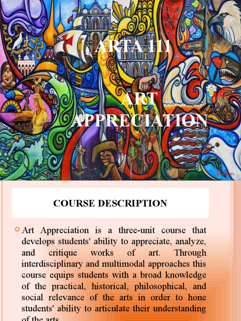 ARTA 111 Introduction and Overview of Art | PDF | Leonardo Da Vinci ...