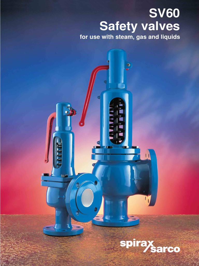 SV60 Safety Valves | PDF | Valve | Boiler