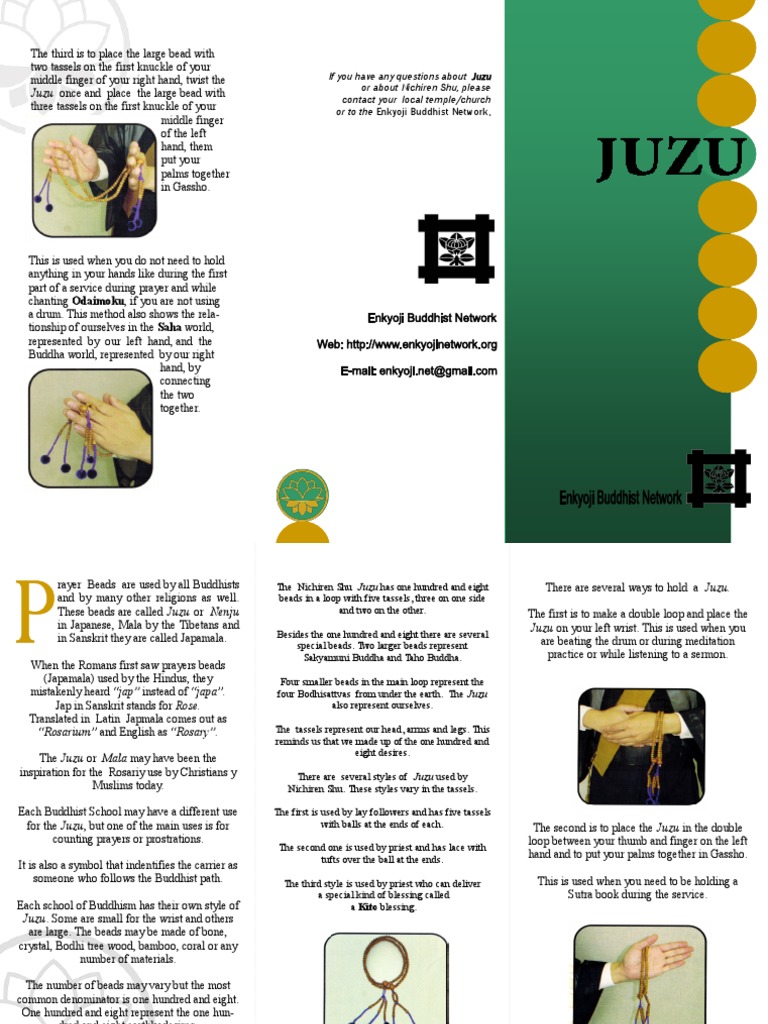Nichiren Shu Juzu: Uses and Symbolism | PDF | Indian Philosophy | Nāstika