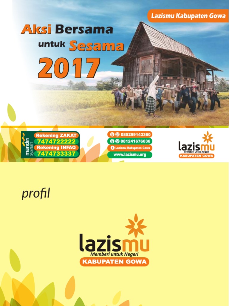 #Lazismu Booklet Aksi Bersama 2017 | PDF