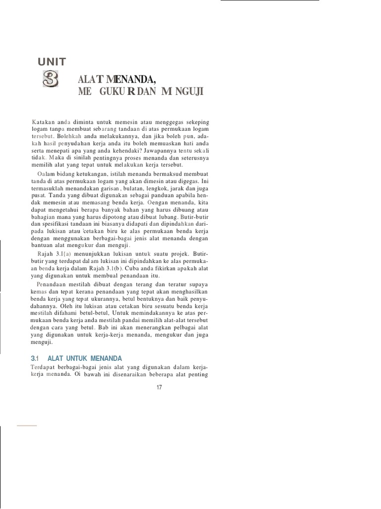 Alat Mengukur Dan Menanda | PDF