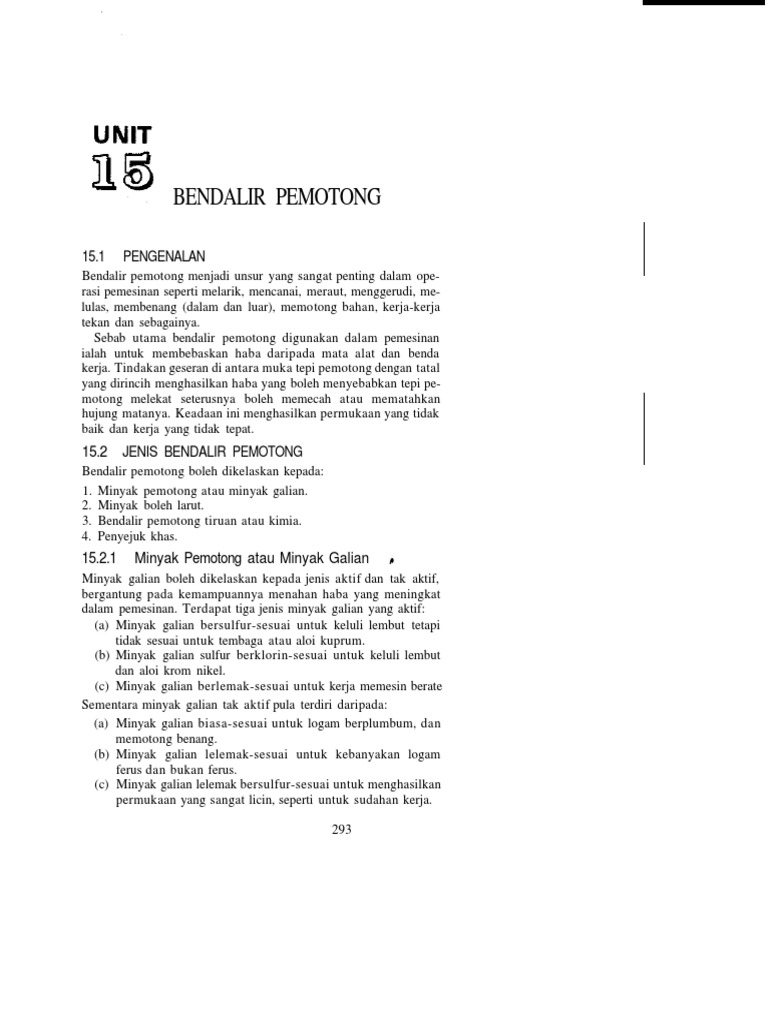 Bendalir Pemotong | PDF