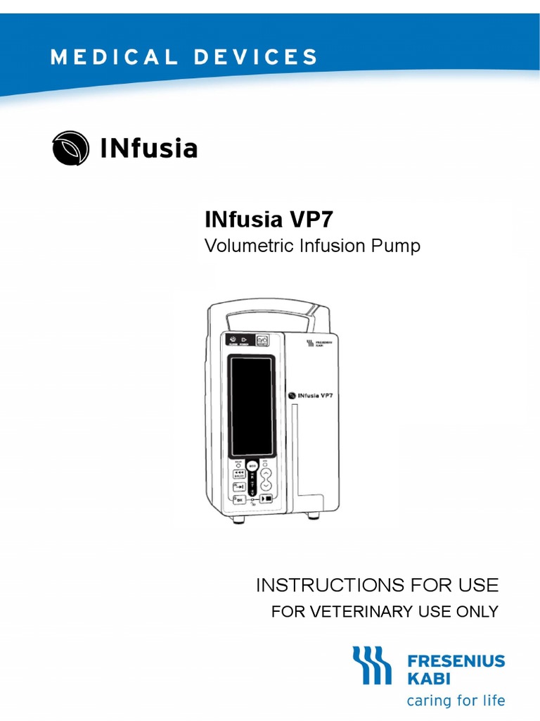 INfusia VP7 Operating Manual | PDF | Electrical Connector ...