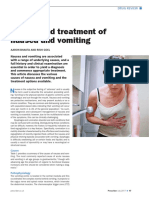 Approach To The Adult With Nausea and Vomiting - UpToDate | PDF ...