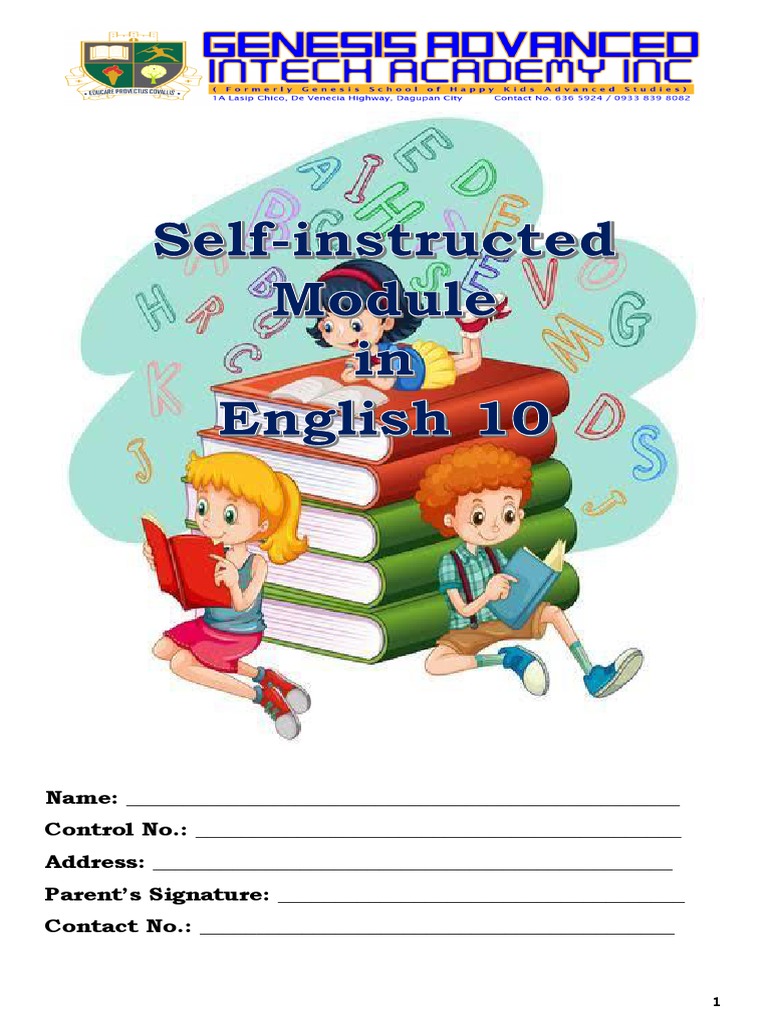 English 10 Lesson 1 | PDF | Reason | Poetry