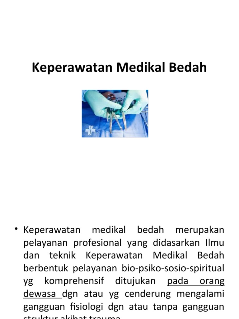 Konsep Keperawatan Medikal Bedah | PDF