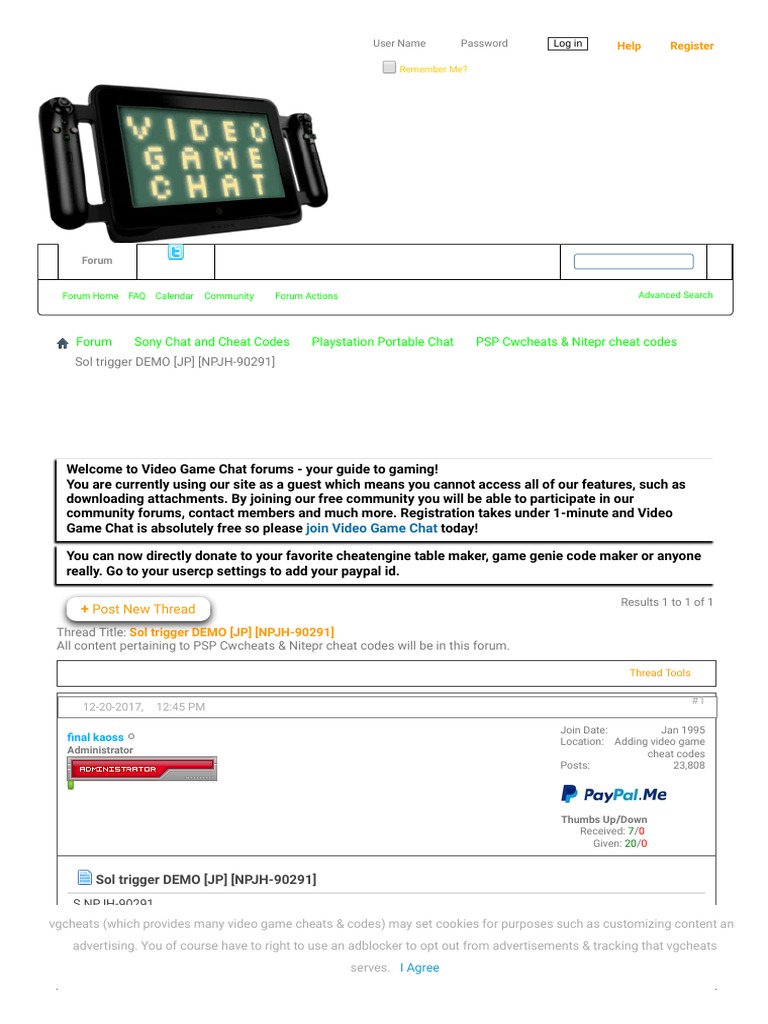Sol Trigger DEMO (JP) (NPJH-90291) | PDF