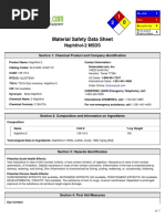 Material Safety Data Sheet Caffeine | PDF | Dangerous Goods | Personal Protective Equipment