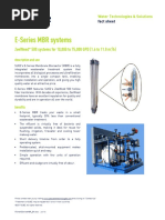Memcor UF Product Data Sheet CPII MemRack | PDF