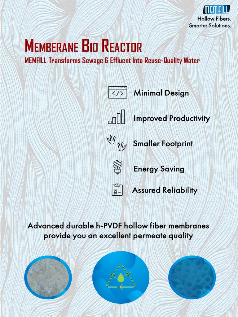 MBR Membrane Bioreactor | PDF | Membrane | Chemistry