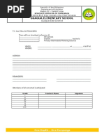 Department of Education: Classroom Readiness Checklist | PDF | Classroom