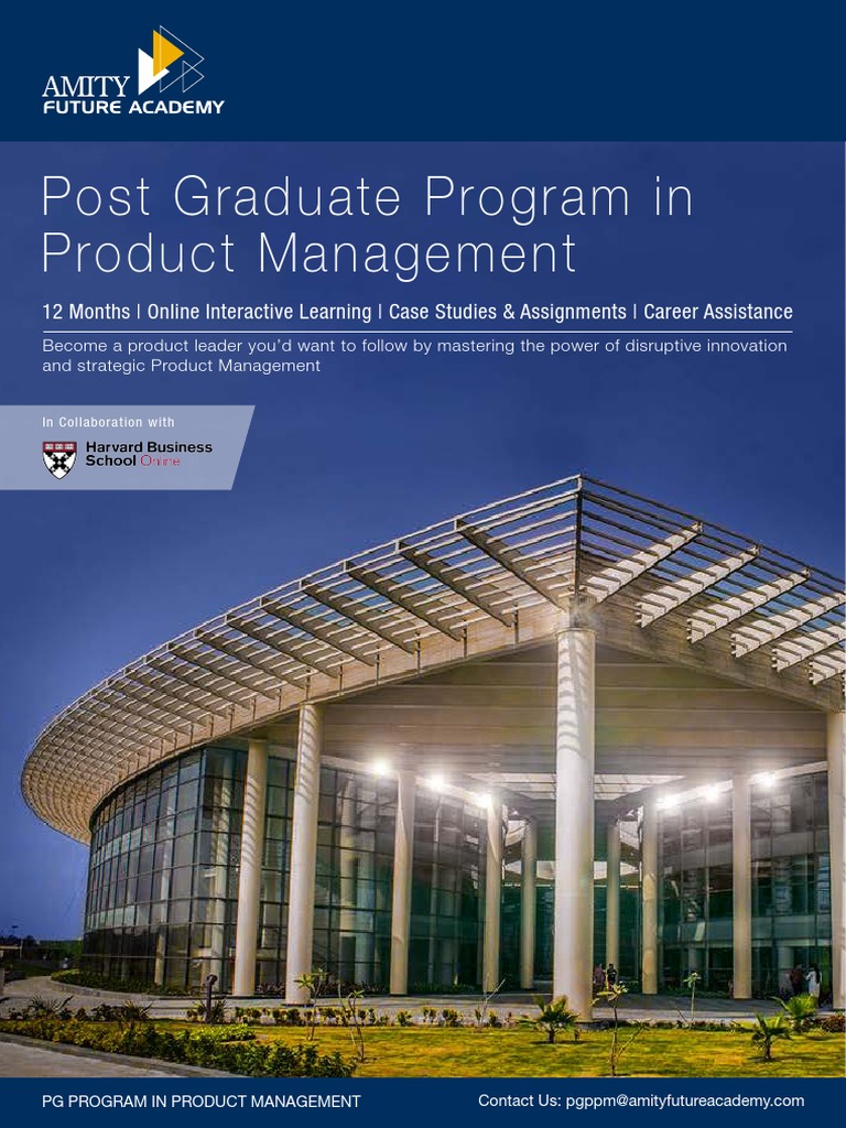 Post Graduate Program in Product Management | PDF | Usability | Analytics