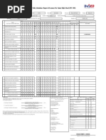 Attendance Sheet 2024 2025 | PDF