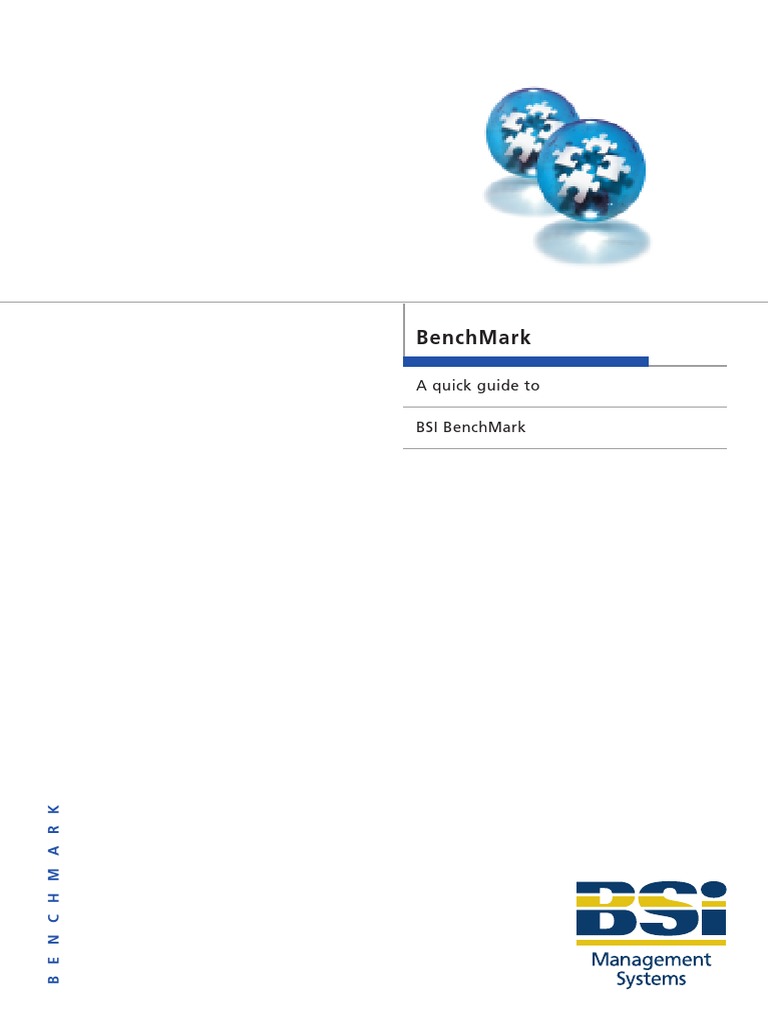 Benchmark A Guide To BSI | PDF | Benchmarking | Leadership