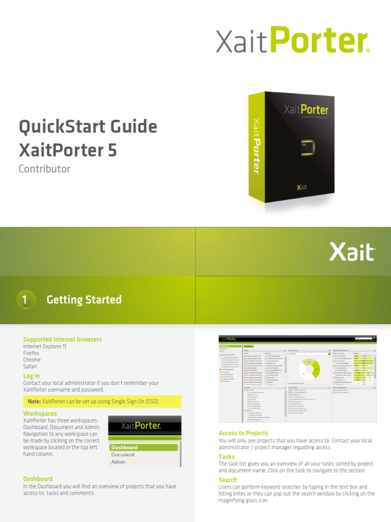 XaitPorter QuickStart Guide | PDF | Microsoft Excel | Page Layout