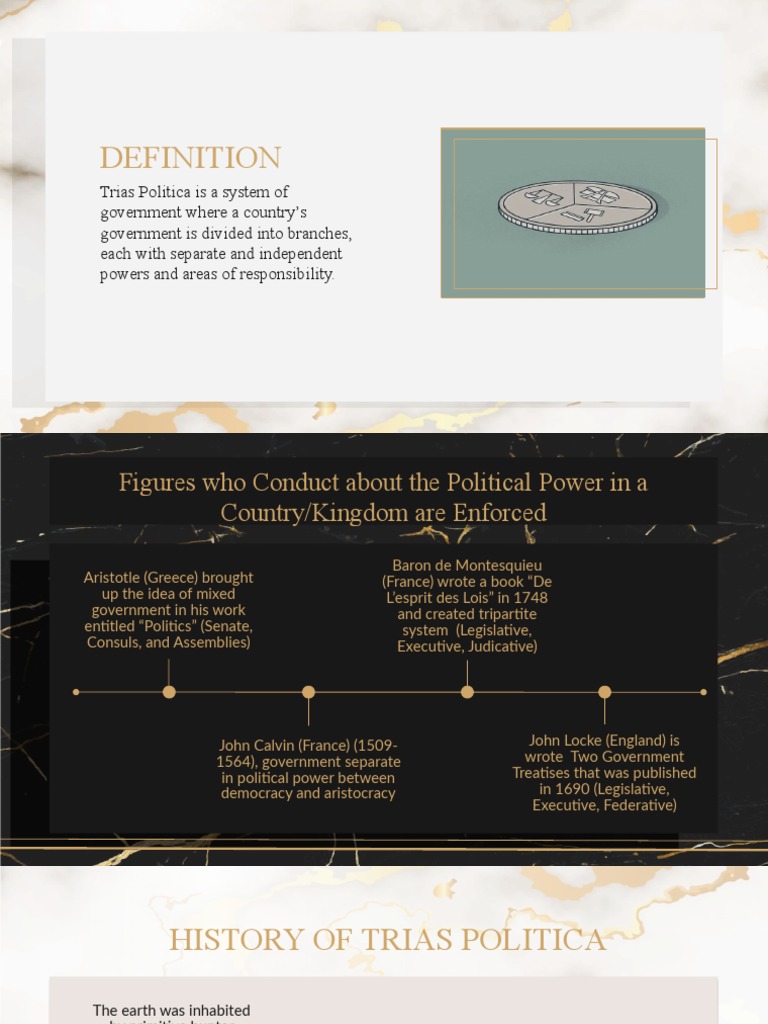 Trias Politica Pdf Separation Of Powers Political Science 
