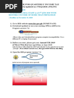 Step by Step Guide On How To Submit Filed ITR and Attachments To BIR Website | PDF