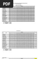 Contoh Daftar Nilai Formatif Dan Sumatif Kelas | PDF