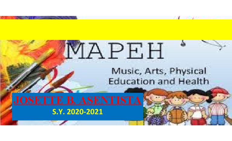 Mapeh Cover Page | PDF