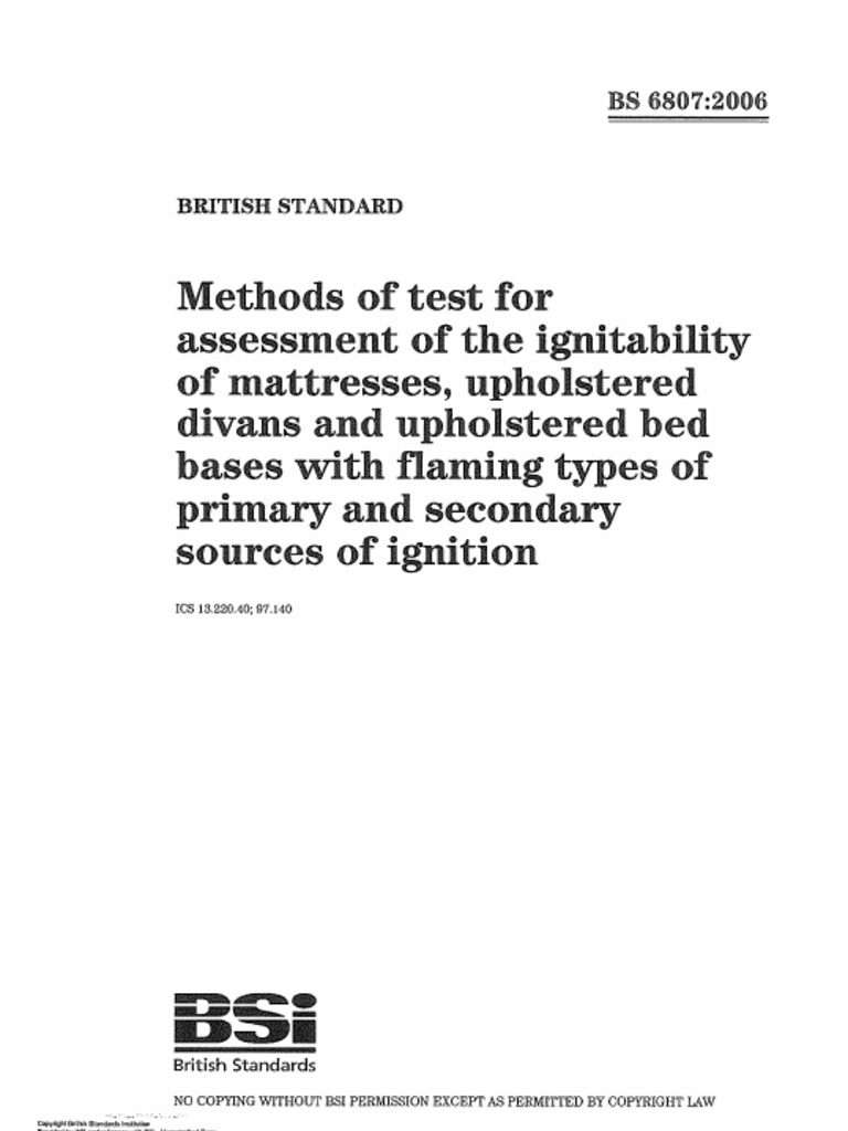 BS 6807-2006 | PDF