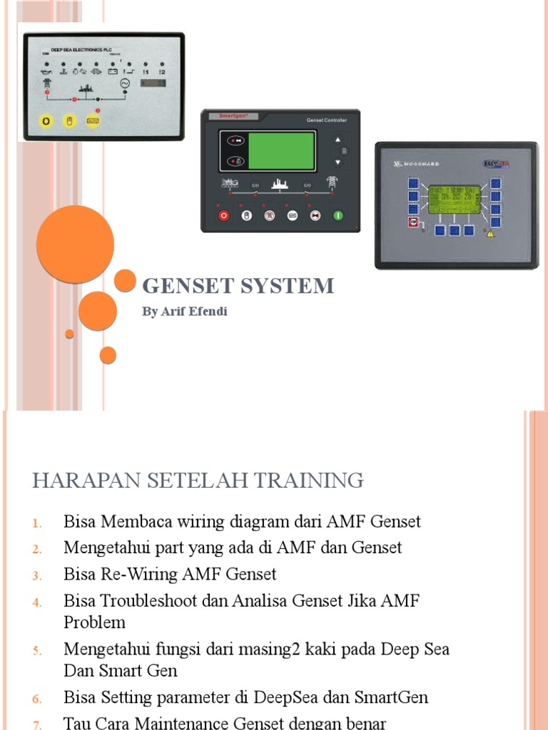Genset System | PDF