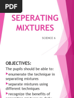 Lesson Plan For Separation Techniques For Mixtures (5 E's Lesson Plan ...
