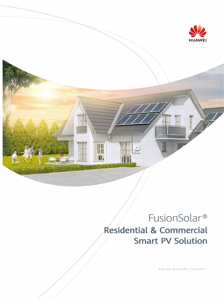 Brochure Inverter - Huawei - FusionSolar - Residential - Commercial ...