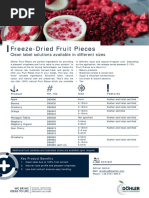 Durarome® Encapsulated Flavours | PDF | Chemistry | Nature