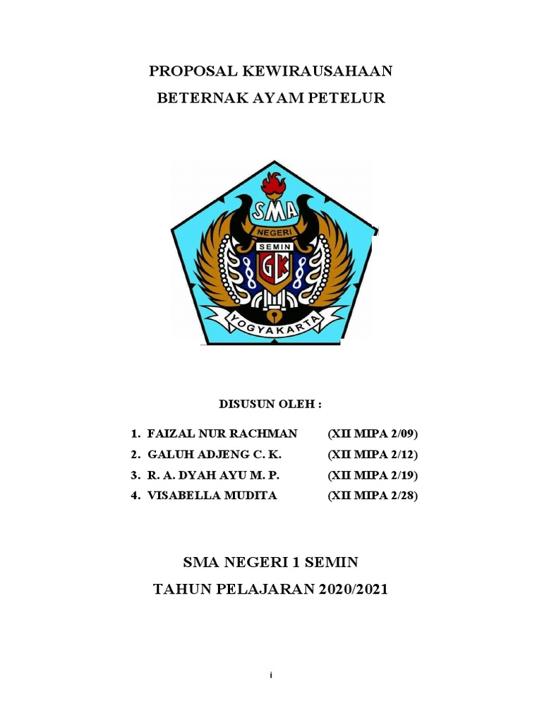 Proposal Kewirausahaan Beternak Ayam Pet | PDF
