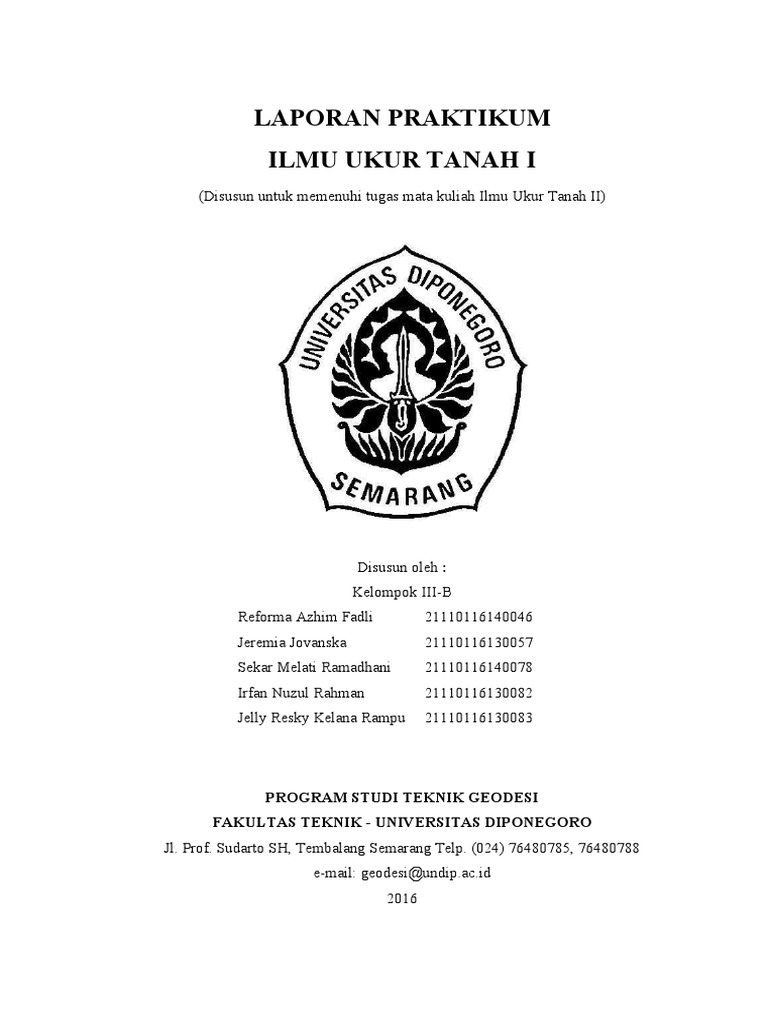Contoh Laprak IUT C | PDF