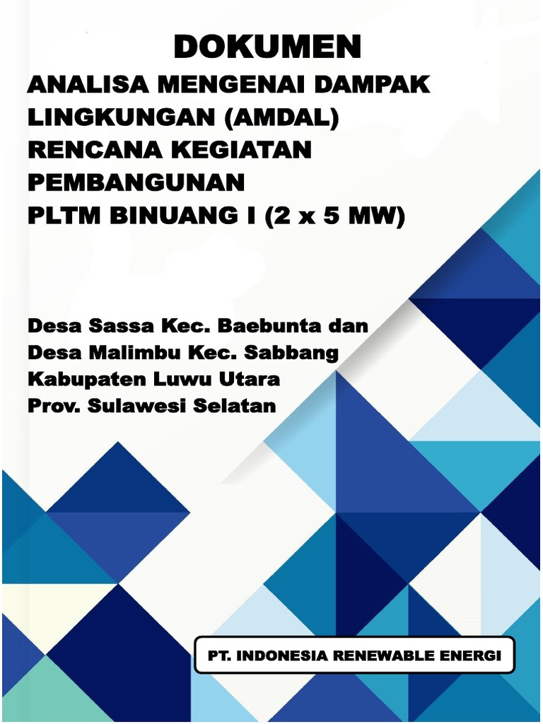 Dok. Andal RKL-RPL Binuang I | PDF