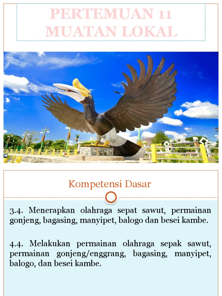 Permainan Tradisional Kalimantan | PDF | Griya & Taman