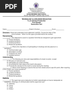 Accomplishment Report in TLE | PDF | Lifelong Learning | Teachers