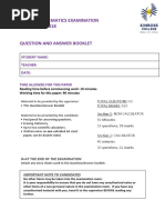 Year 6 Mathex Questions and Answers | PDF | Teaching Methods & Materials