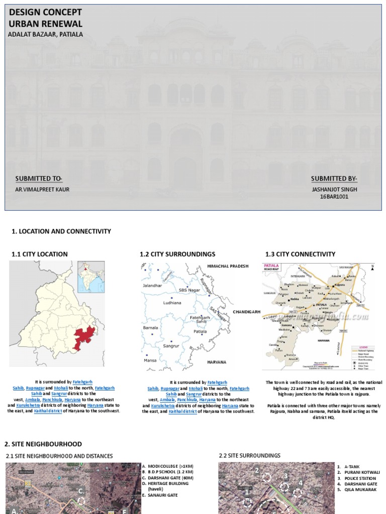 City Center Design CONCEPT + DESIGN DEVELOPMENT | PDF | Land Transport ...